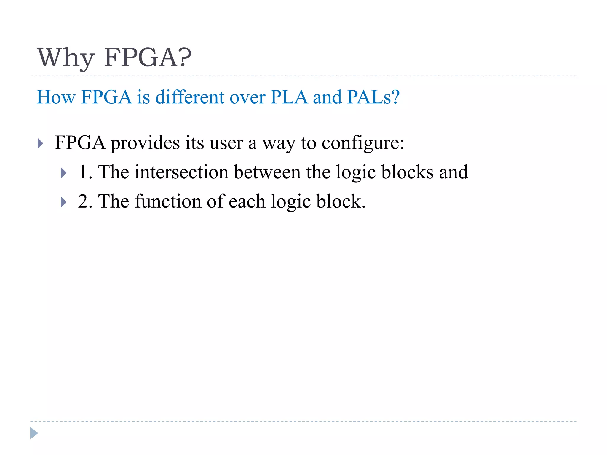 Introduction to FPGAs | PPTX | Programming Languages | Computing