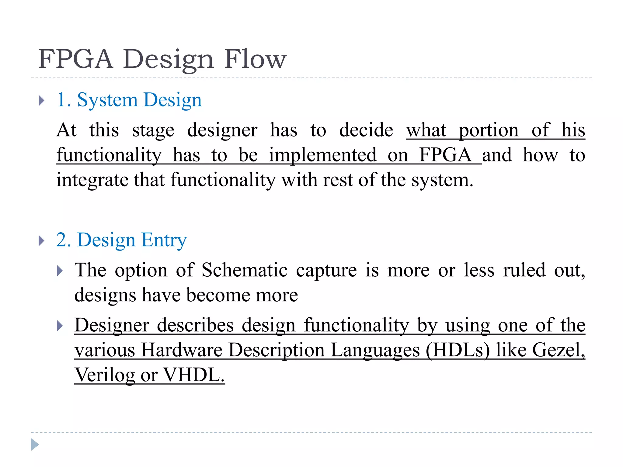 Introduction To Fpgas Pptx Programming Languages Computing