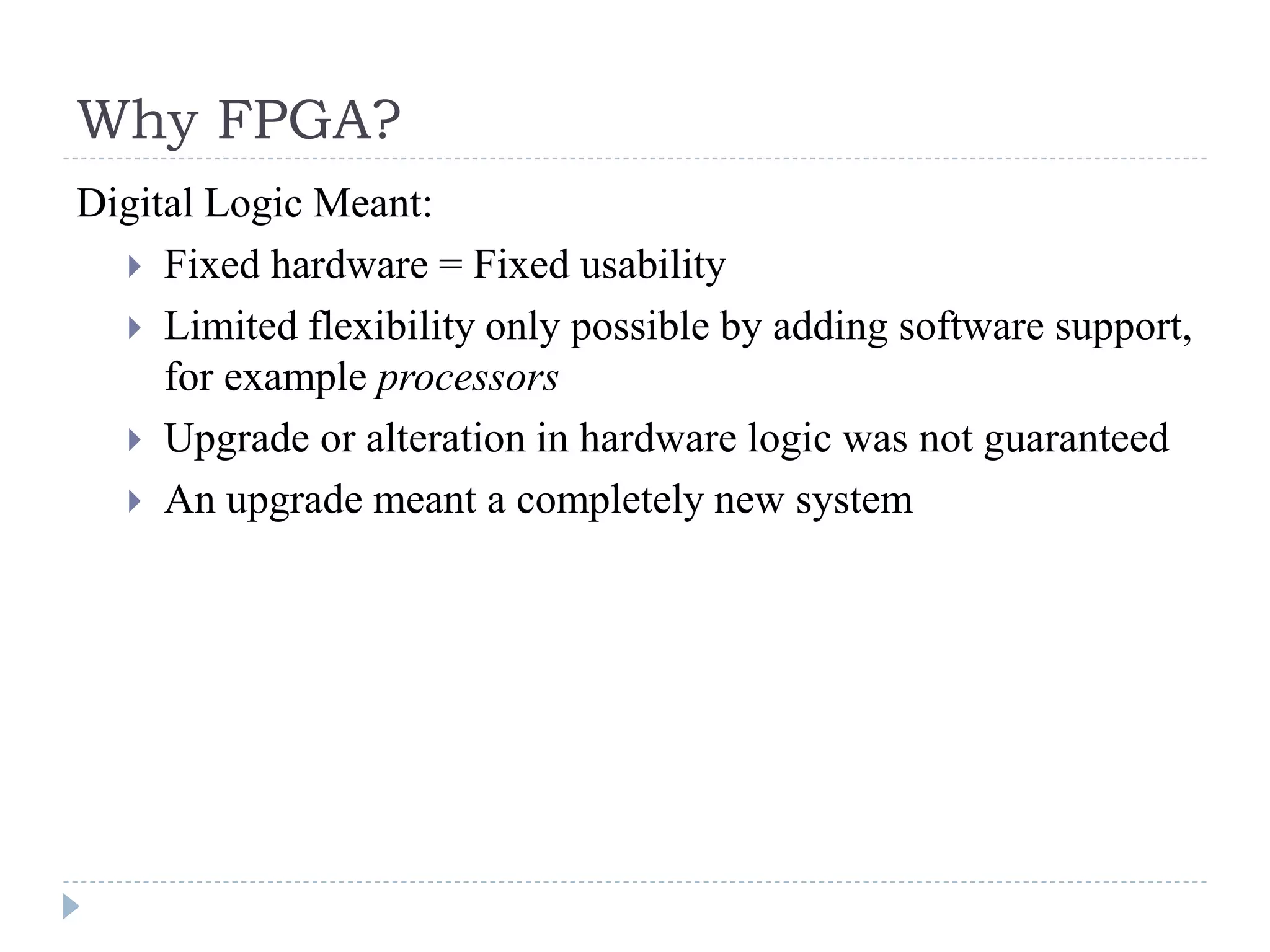 Introduction to FPGAs | PPTX