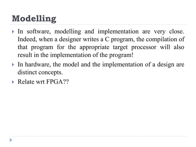 Introduction to FPGAs | PPTX | Programming Languages | Computing