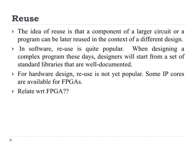 Introduction to FPGAs | PPTX | Programming Languages | Computing