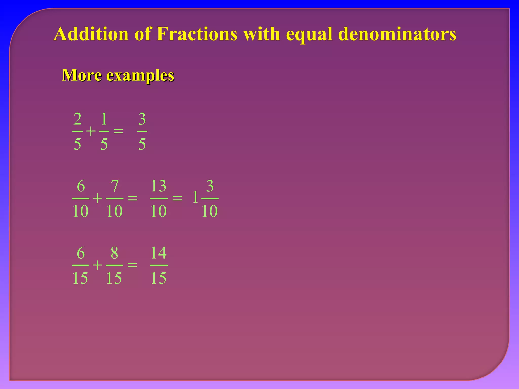 Introduction to fractions and concepts | PPT