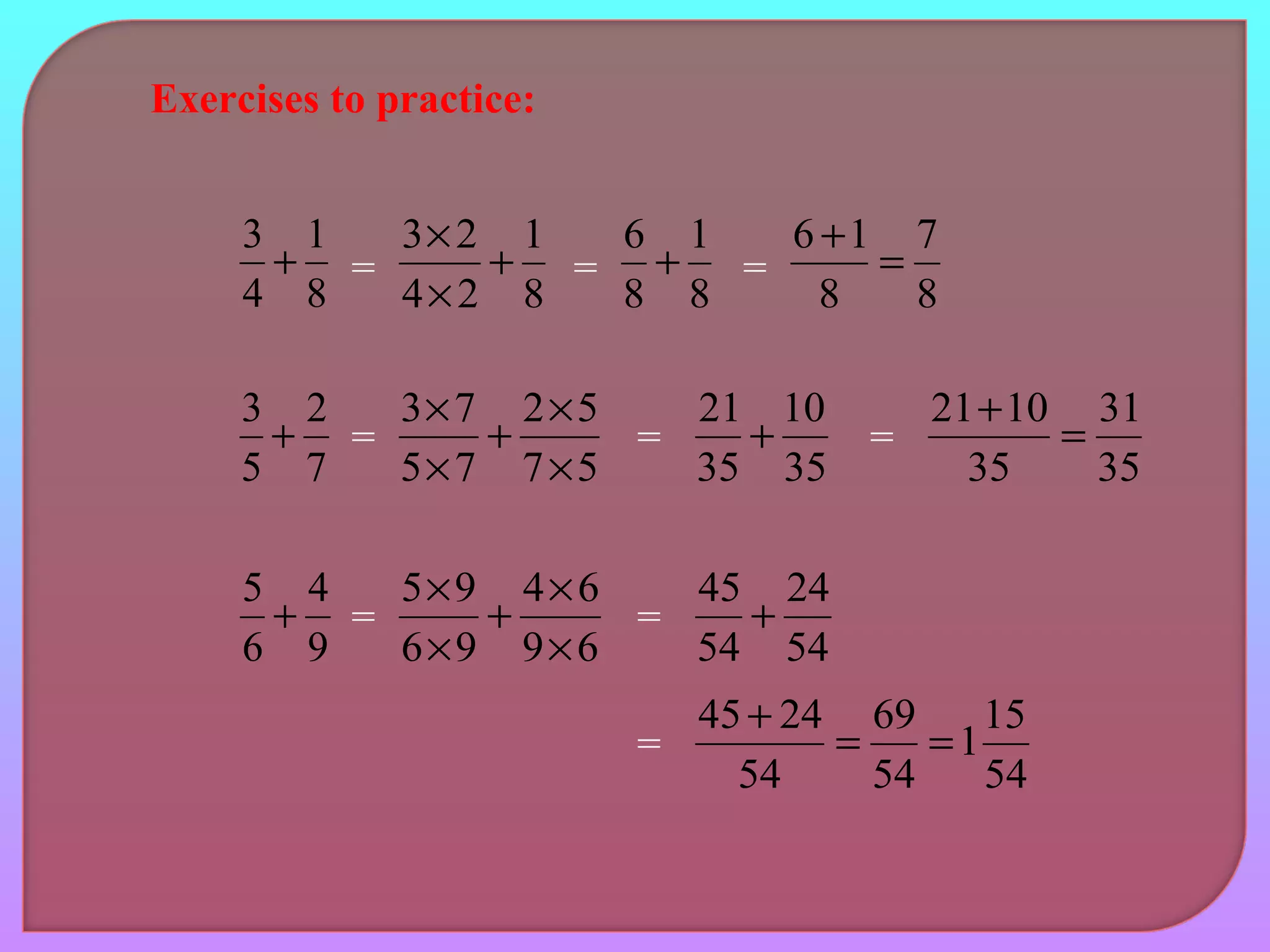 Introduction to fractions and concepts | PPT