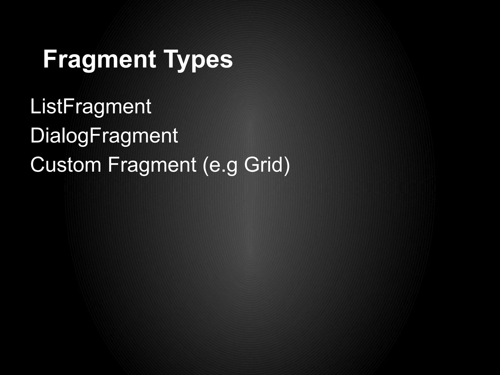 Introduction To Fragments In Android Pdf Programming Languages