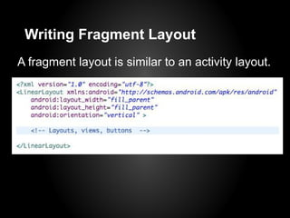 Introduction to fragments in android | PDF
