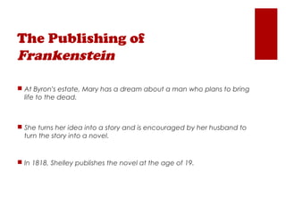 Introduction to Frankenstein_1314 | PPT