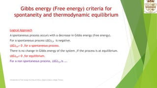 Introduction to free energy functions | PDF
