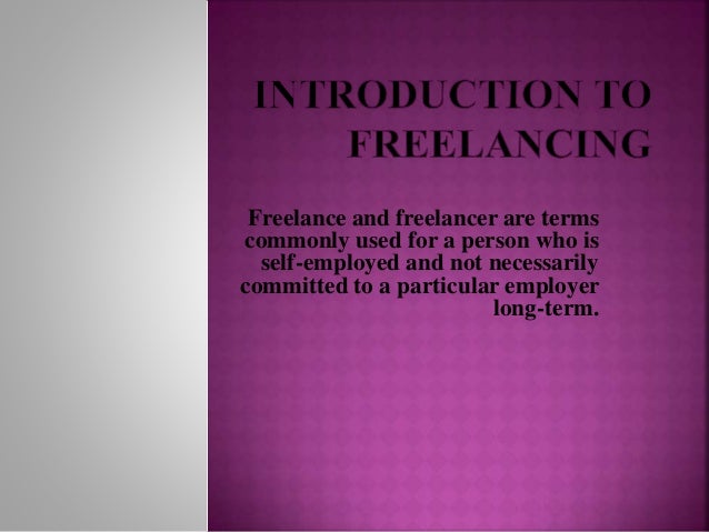 Introduction to freelancing e rozgaar | PPTX