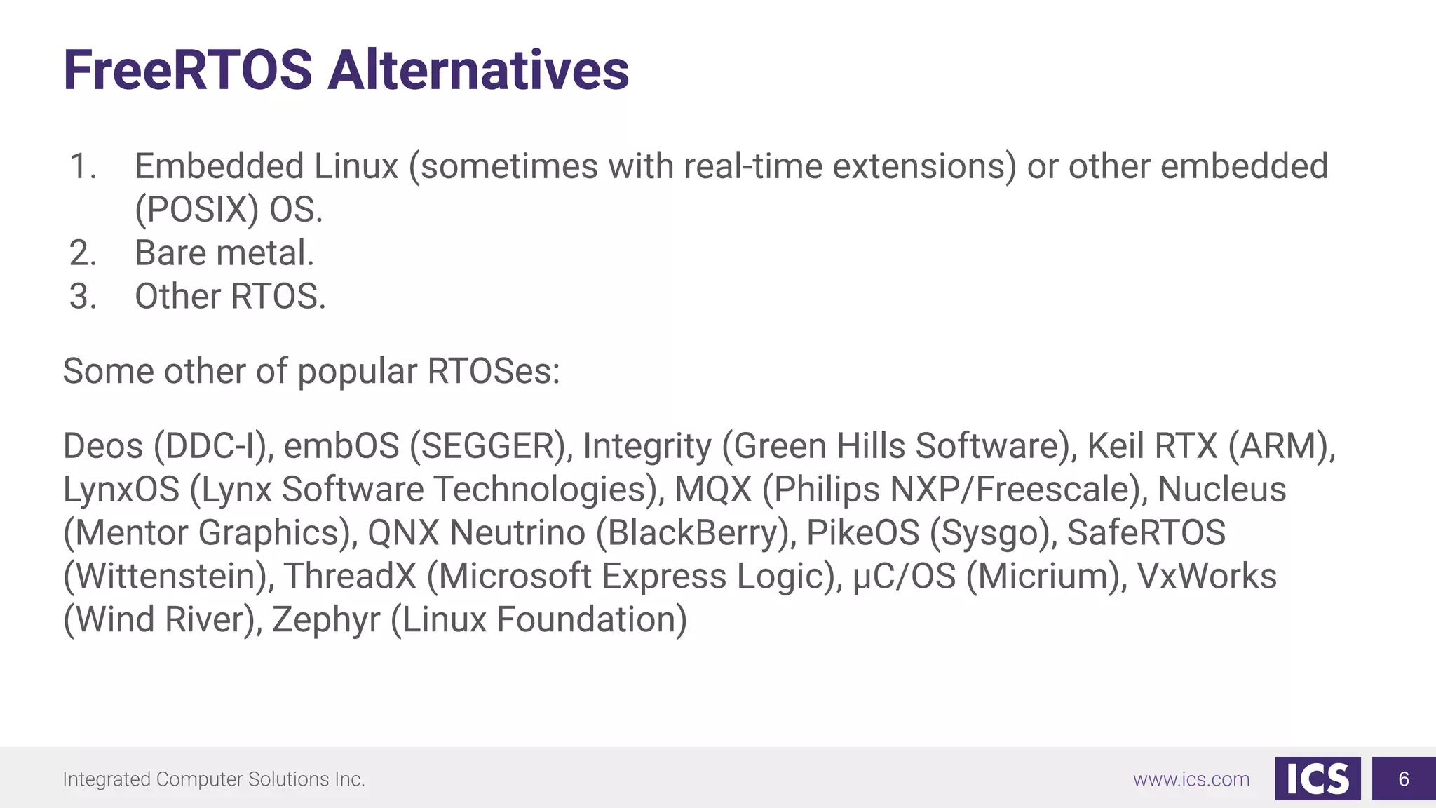 Introduction to FreeRTOS | PDF
