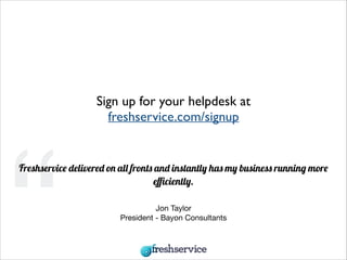 Introduction to Freshservice | PDF