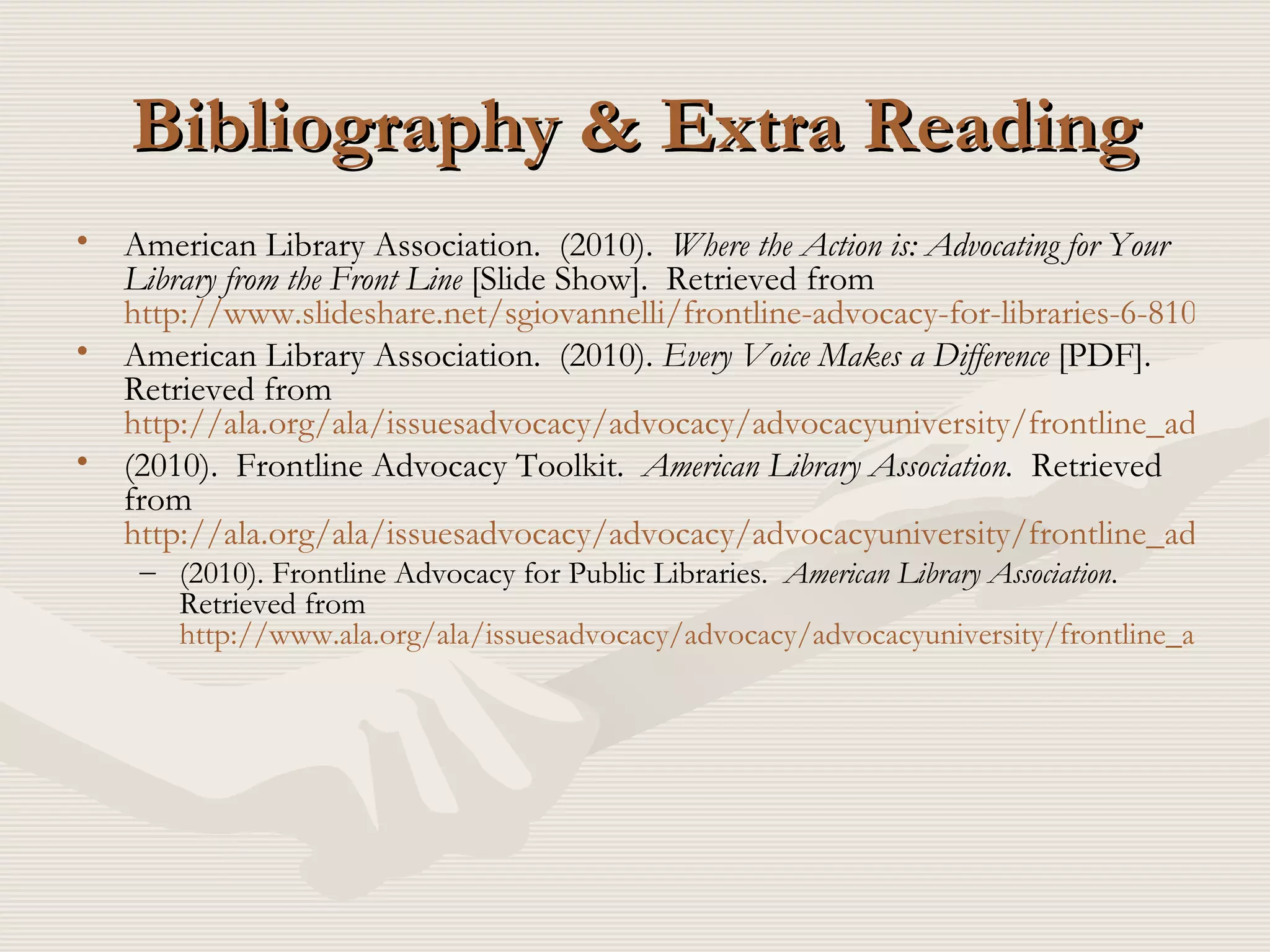 Introduction To Frontline Advocacy | PPT