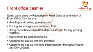 Introduction to front office lesson 1 | PPTX