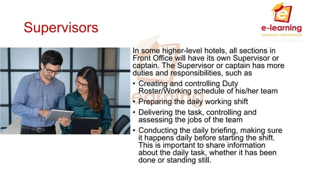 Introduction to front office lesson 1 | PPTX | Business Travel | Travel ...