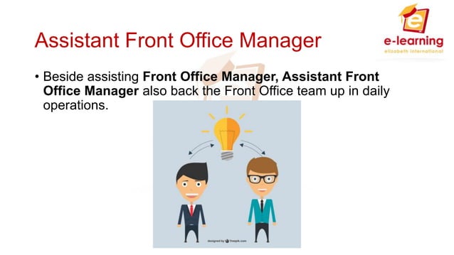 Introduction to front office lesson 1 | PPTX | Business Travel | Travel ...