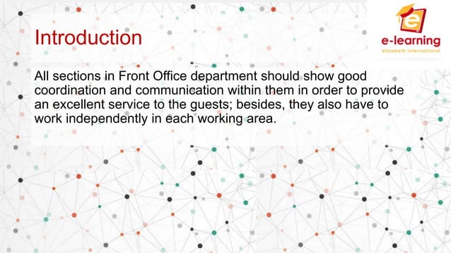 Introduction to front office lesson 1 | PPTX | Business Travel | Travel ...