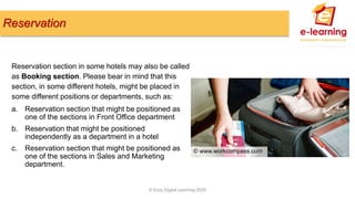 Introduction to front office lesson 1 revisi | PPTX