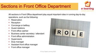 Introduction to front office lesson 1 revisi | PPTX