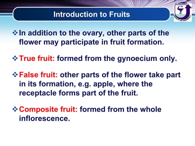 Introduction to fruits | PPTX