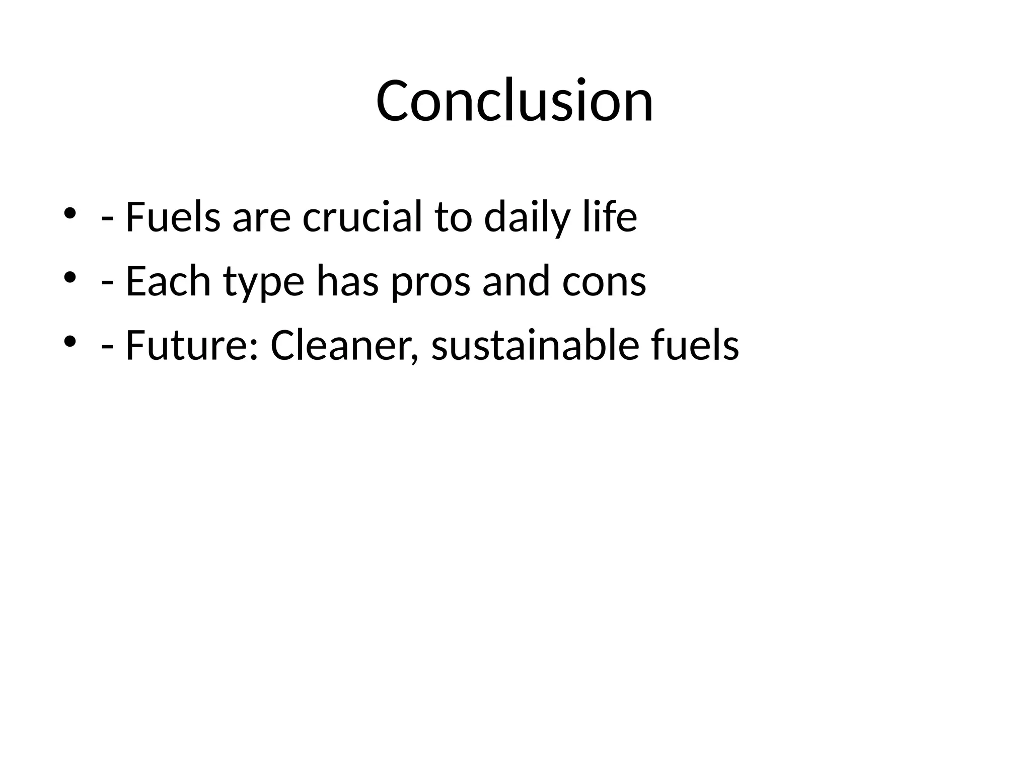 Introduction to fuel, classification of fuels | PPTX