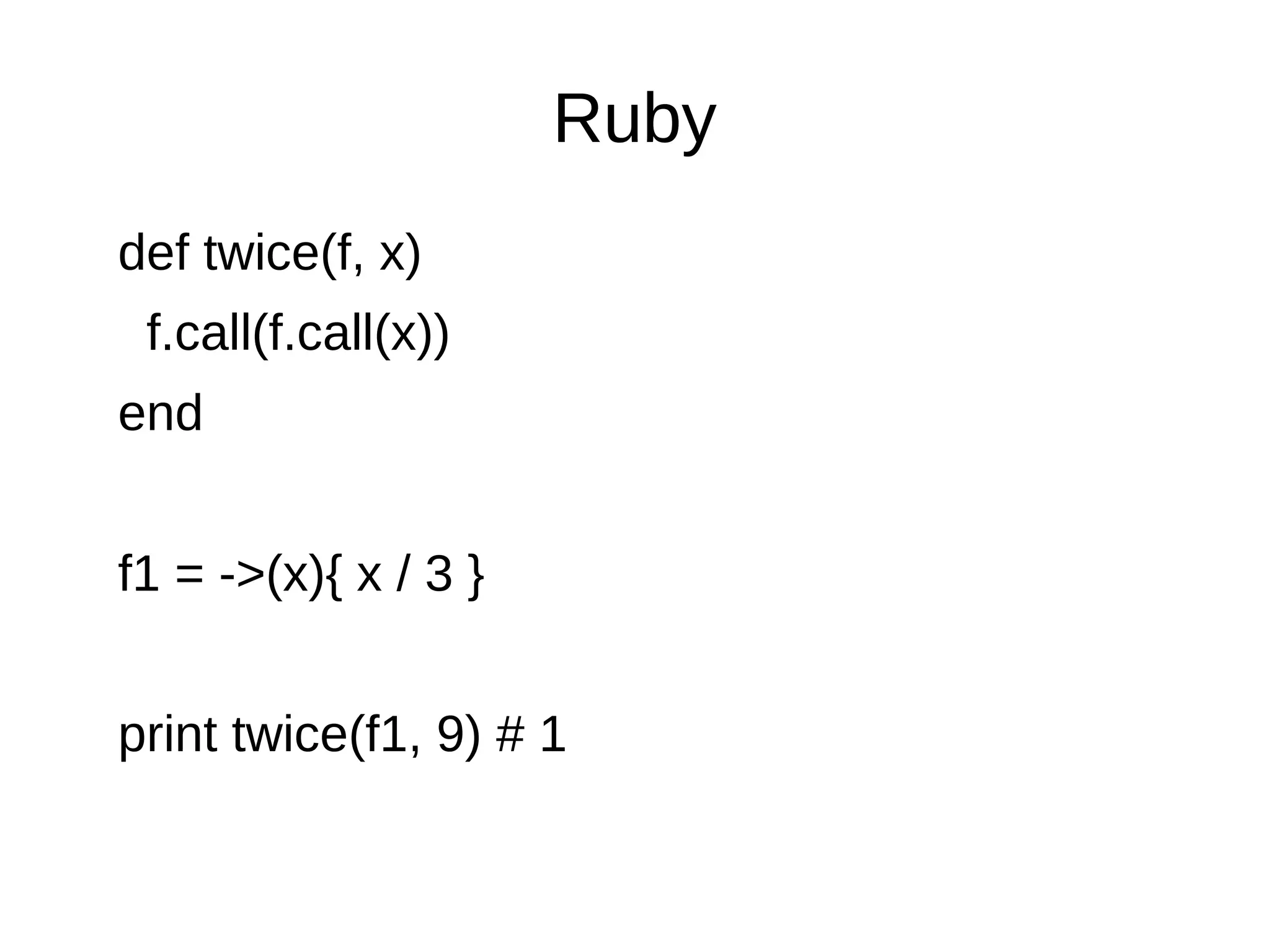 Introduction To Functional Programming Ppt