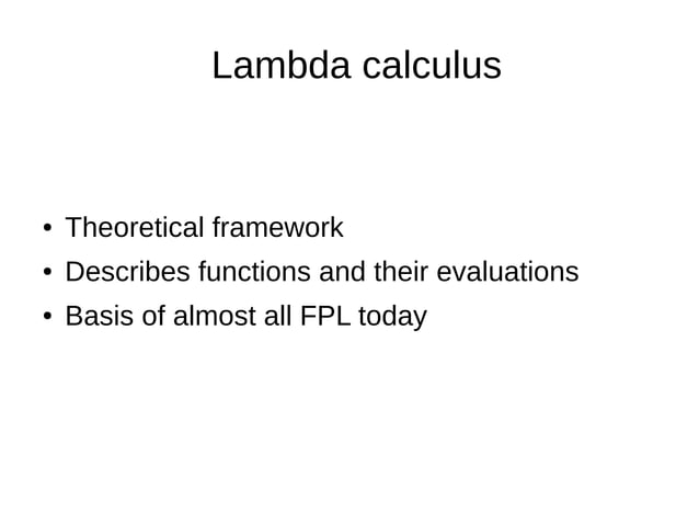 Introduction To Functional Programming Ppt