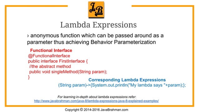 Introduction to functional programming with java 8 | PPT