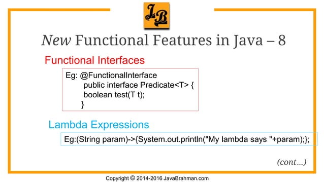 Introduction to functional programming with java 8 | PPT