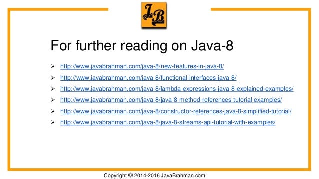 Introduction To Functional Programming With Java 8 Introduction To Functional Programming With Java 8