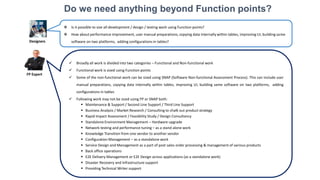 Introduction to function point analysis v1.0 | PPT
