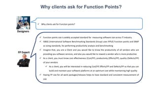 Introduction to function point analysis | PPT