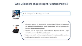 Introduction to function point analysis | PPT