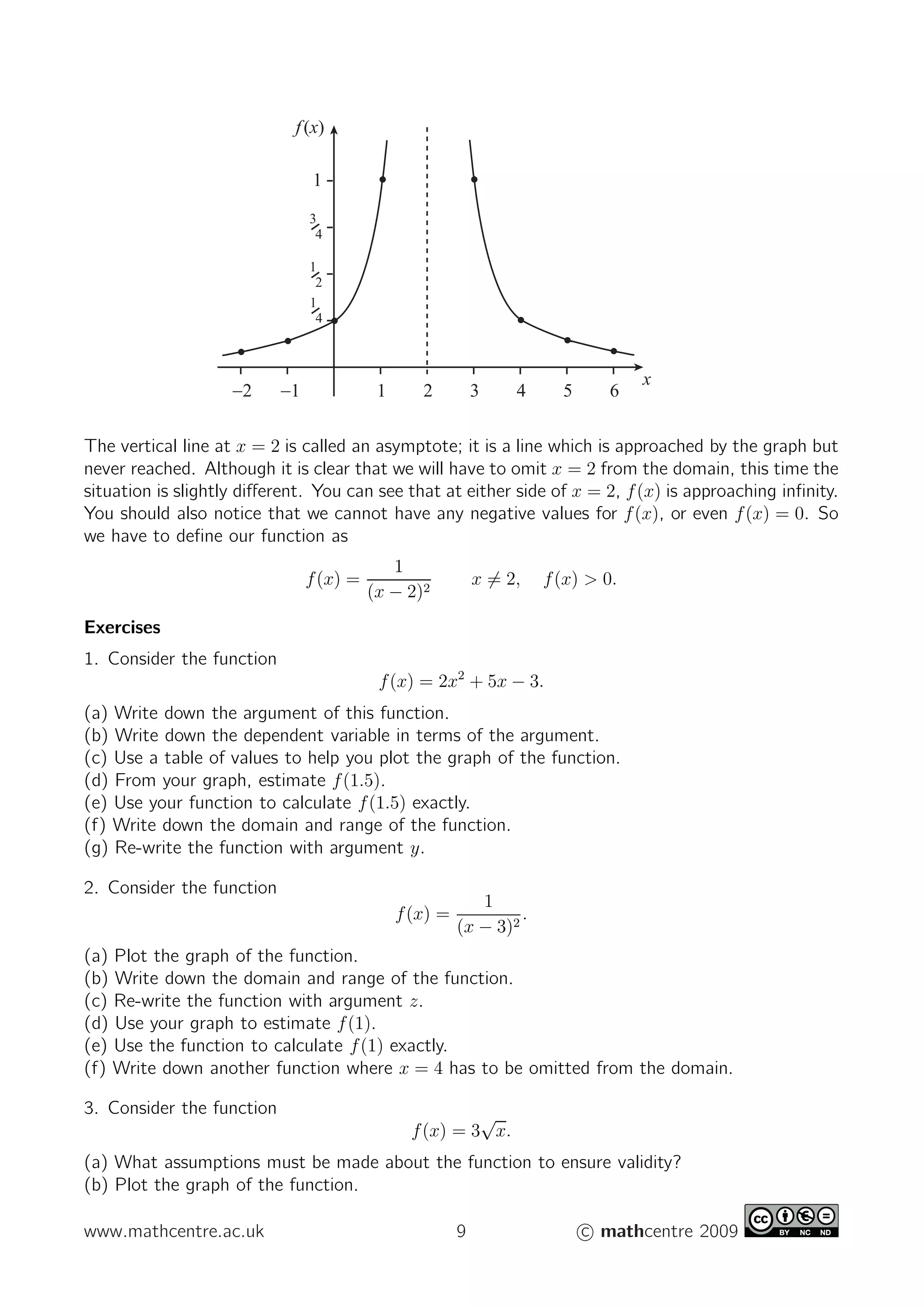 Introduction to functions | PDF