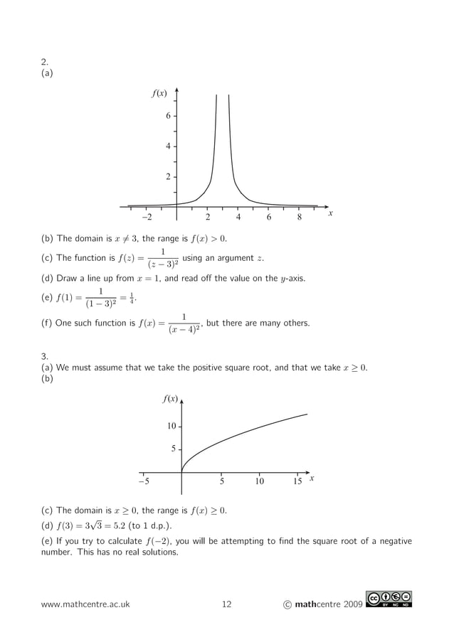 Introduction to functions | PDF