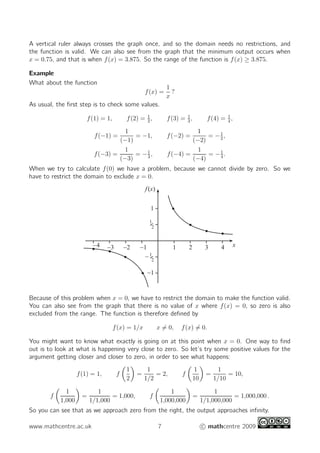 Introduction to functions | PDF