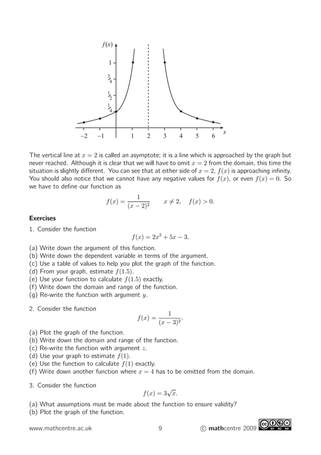 Introduction to functions | PDF