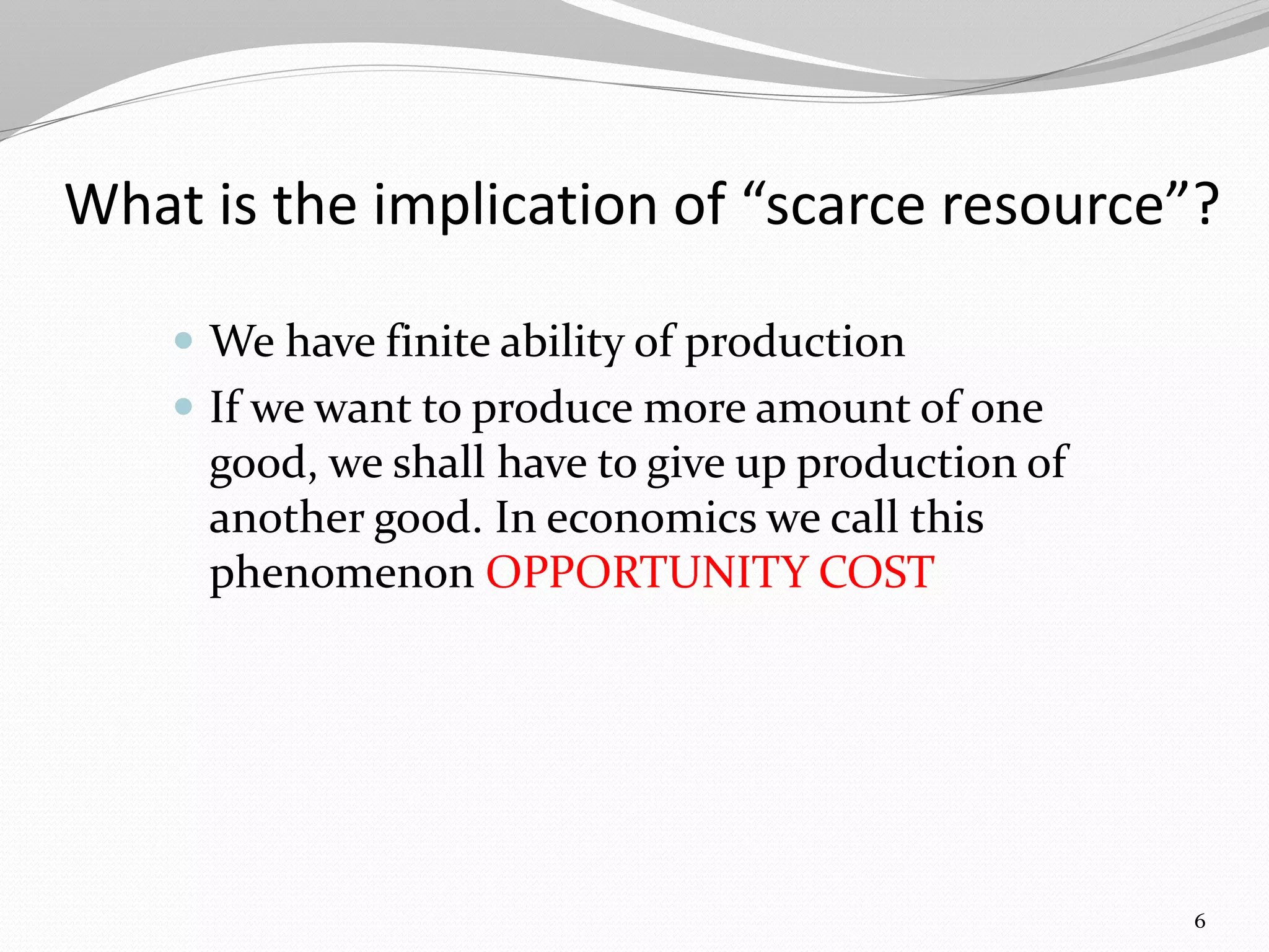 Introduction to fundamentals of economics lecture 01 class | PPT