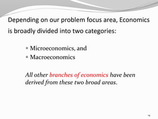 Introduction to fundamentals of economics lecture 01 class | PPT