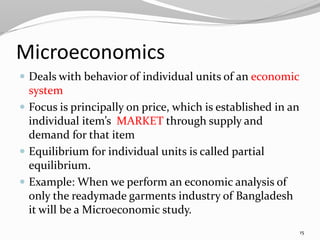 Introduction to fundamentals of economics lecture 01 class | PPT