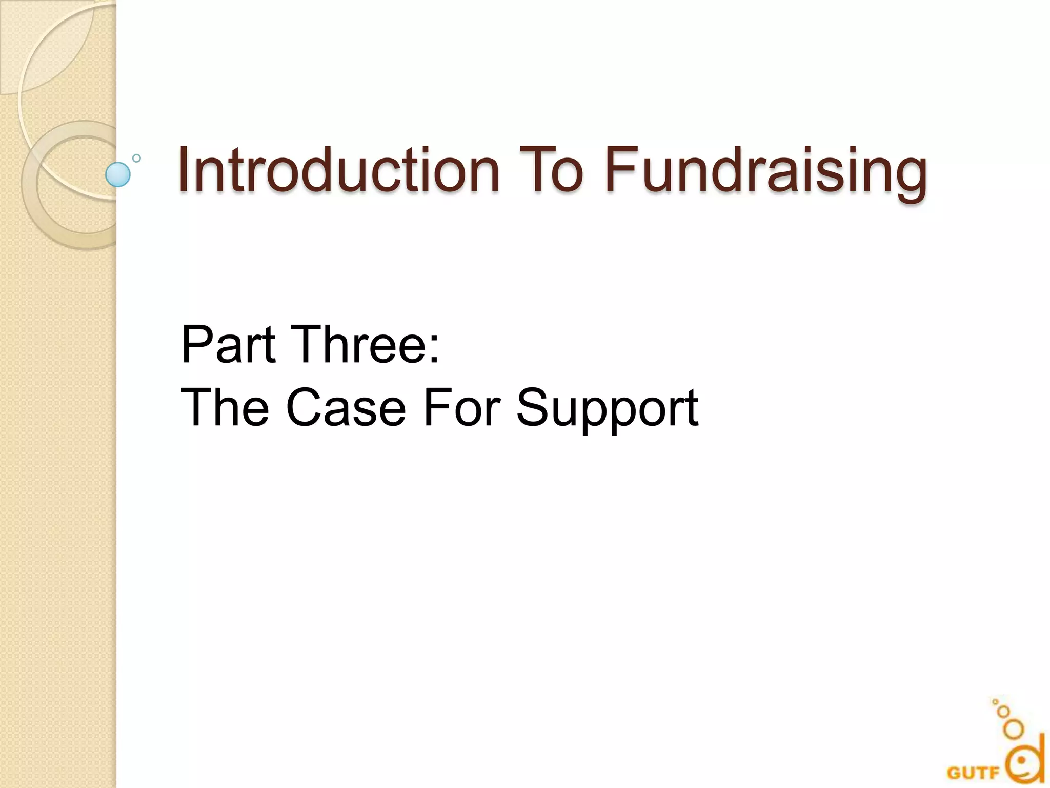 Introduction To Fundraising Presentation | PPTX