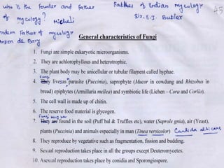 Introduction to fungi new | PPT