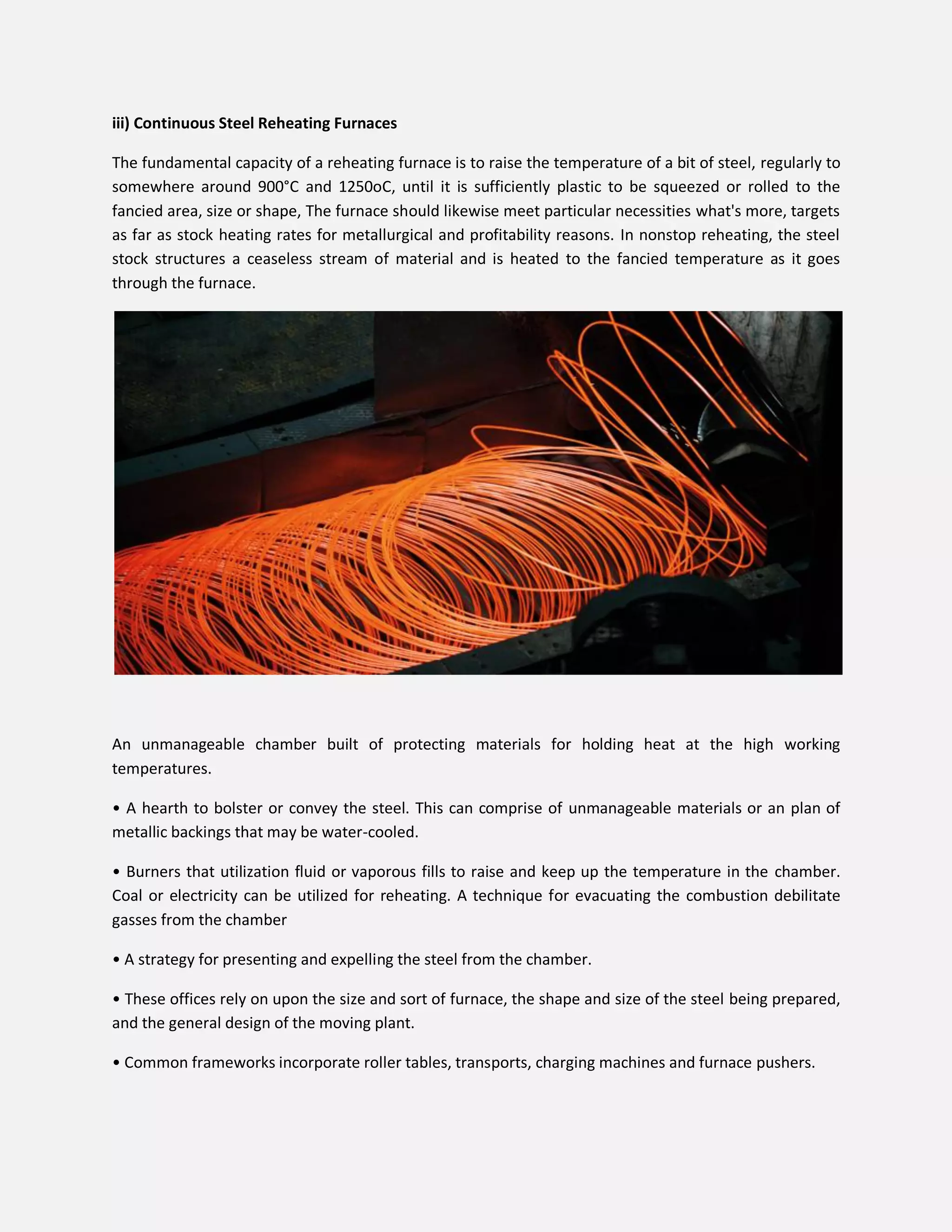 Introduction to furnace and its types | PDF