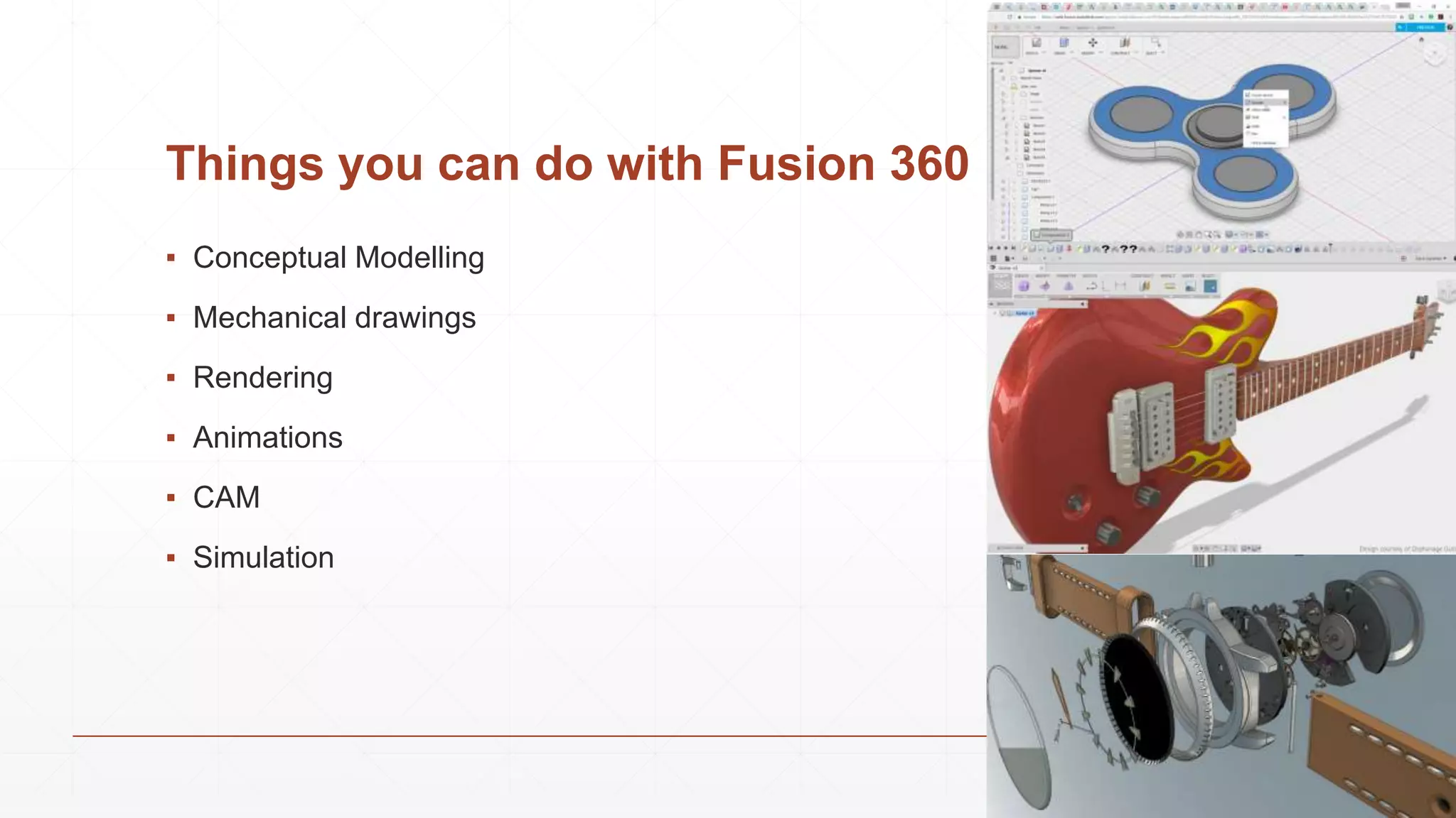 Introduction to Fusion 360 | PPTX
