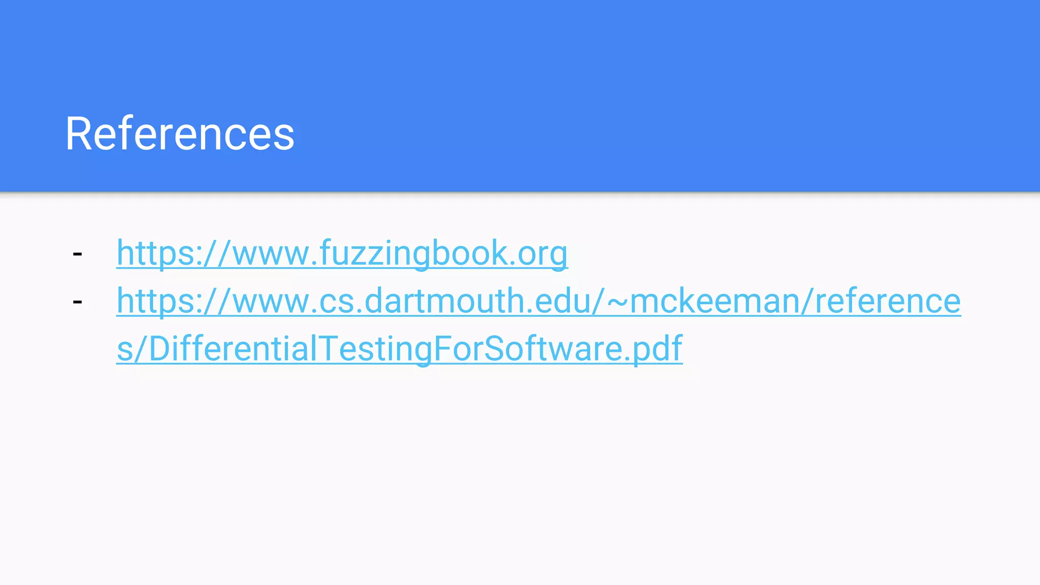Introduction to fuzzing | PPTX
