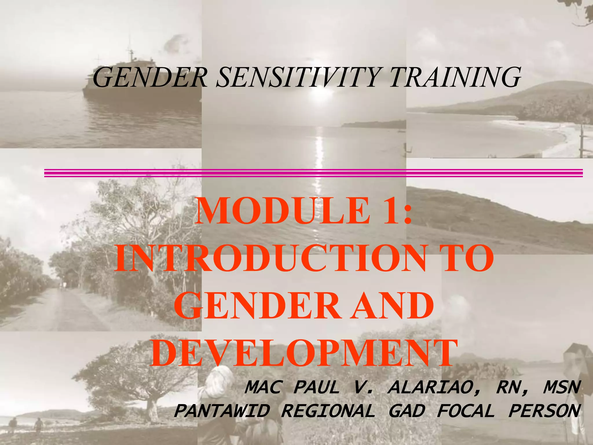 INTRODUCTION TO GAD | PPTX