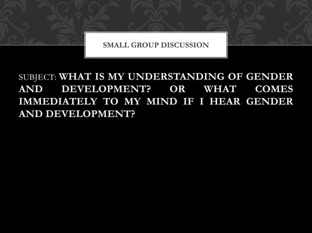 INTRODUCTION TO GAD | PPTX | Debated Sensitive Social Issues ...
