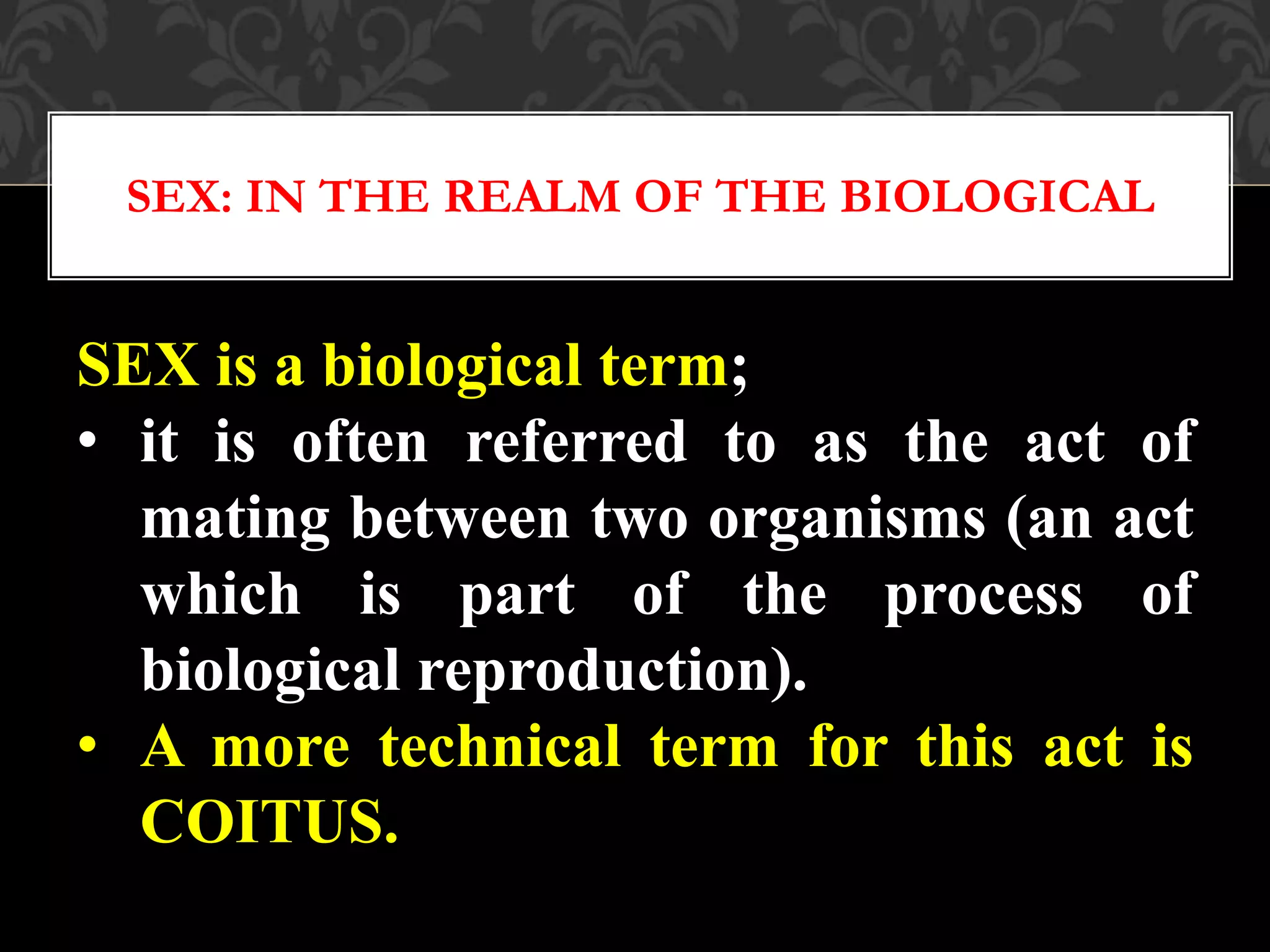 BASIC GENDER SENSITIVITY TRAINING | PPTX