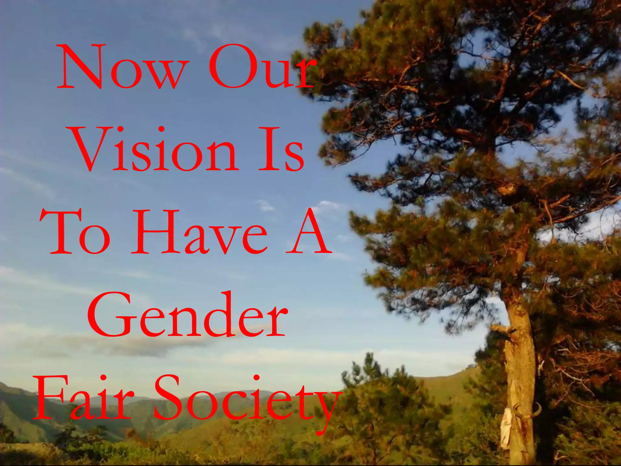 BASIC GENDER SENSITIVITY TRAINING | PPTX