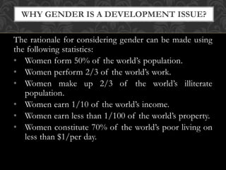 BASIC GENDER SENSITIVITY TRAINING | PPTX