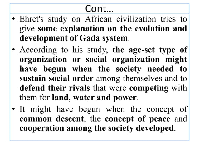 Introduction to Gada System-1.pptx | Adoption and Fostering | Parenting