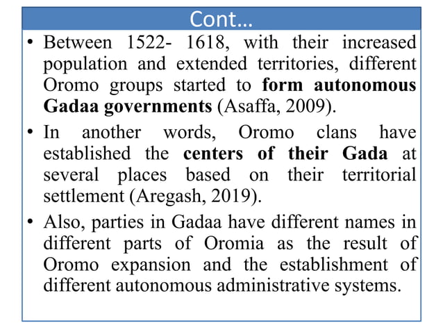 Introduction to Gada System-1.pptx | Adoption and Fostering | Parenting